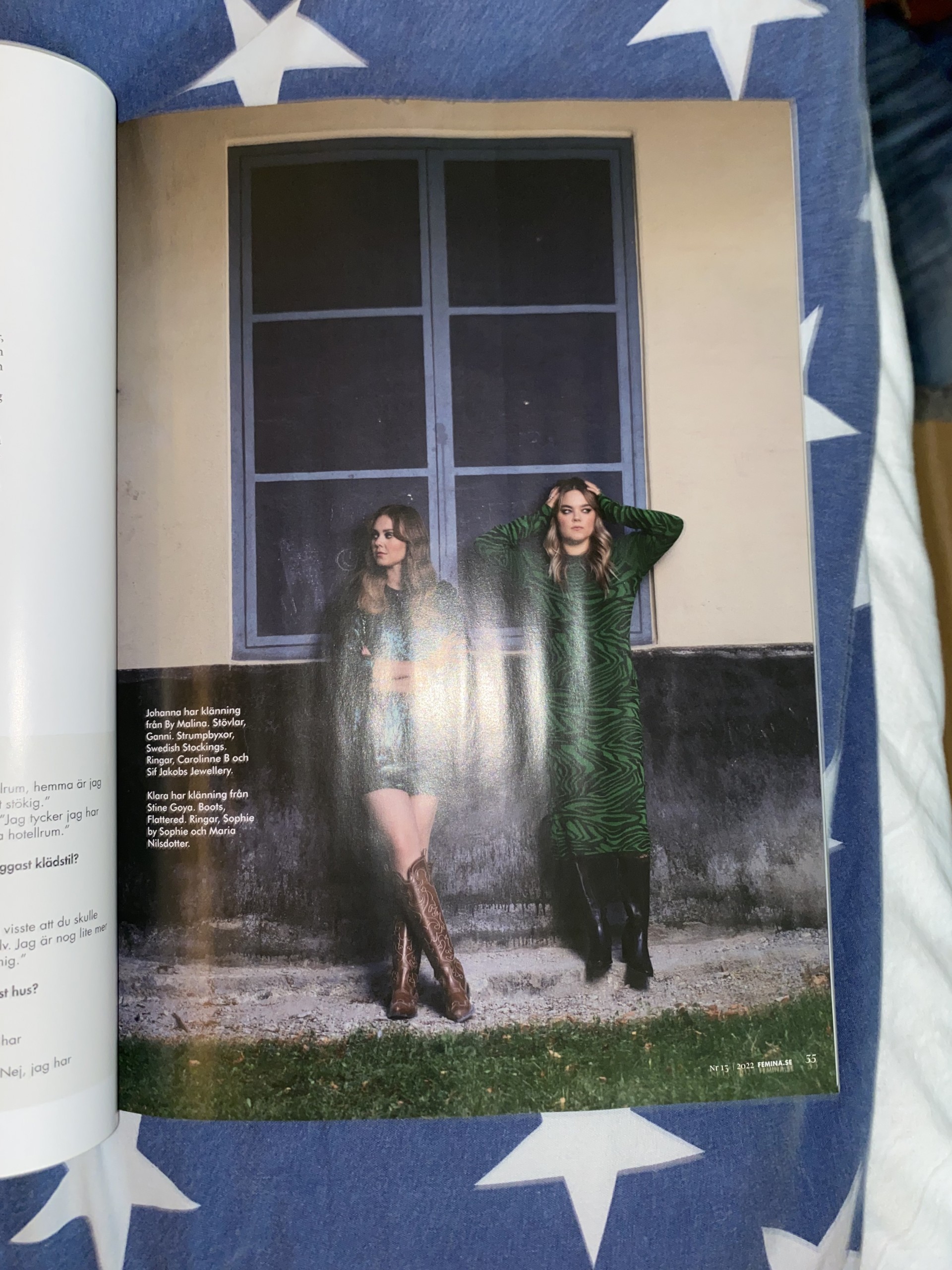 Inside of the new Femina magazine – Magazine Fetish